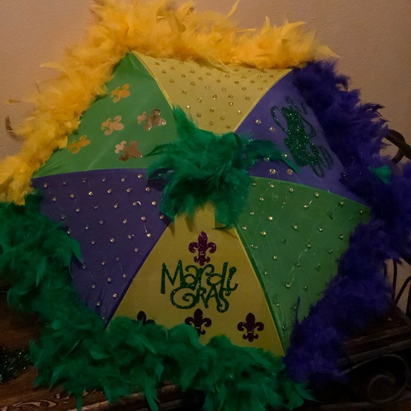 Other | Custom Design Hand Crafted Second Line Umbrellas | Poshmark